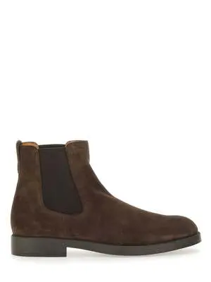 TOD`S Tod's Chelsea Boots In Leather - Brown