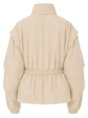 MARANT ETOILE Dastyni Padded Jacket - Beige