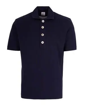 Eleventy Short-sleeve Button Placket Polo Shirt