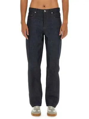 A.p.c. Fairfax Wide-leg Jeans - Denim