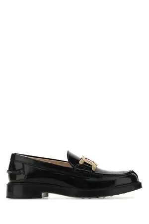 TOD`S Leather Loafers - Black
