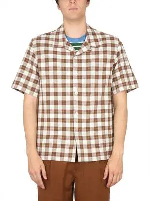 Howlin' Cotton Bowling Neck Shirt - Brown