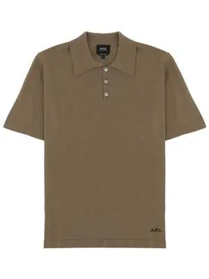 A.p.c. Short-sleeve Polo Shirt - Green
