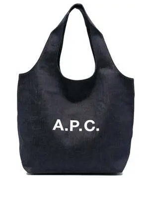 A.p.c. Chic Carryall Bag 45 X 35.5 X 14 Cm - Blue