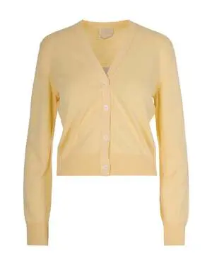 A.p.c. Button-front V-neck Cardigan - Lightyellow