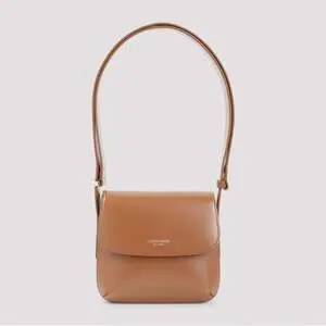 Giorgio Armani The Prima Mini Leather Shoulder Handbag - Brown