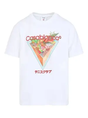 Casablanca Casablanca Bright Jersey T-Shirt For Men Tennisicon