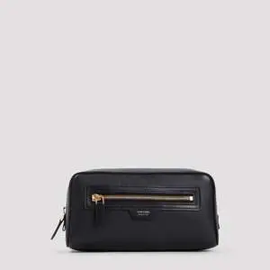 TOM FORD Grained Toiletry Case 22cm X 12cm X 8cm - Black