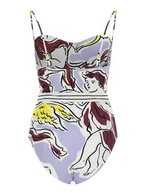 Tory Burch Printed One-piece Swimsuit - Multicolour