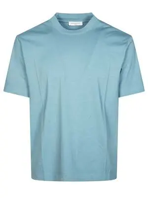 DANIELE FIESOLI Classic Fit Mini Neck T-shirt For - Verde