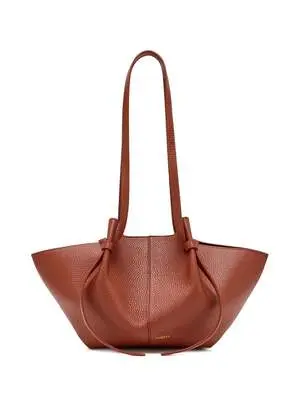 Yuzefi Adjustable Tote Handbag With Magnetic Closure 40.5 Cm Width - Brown