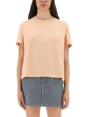 A.p.c. Boxy Fit Organic Cotton T-shirt