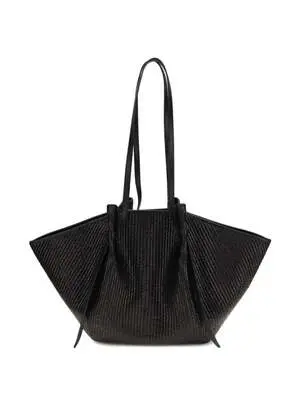 Yuzefi Elegant Mini Tote Bag Height 31 Cm, Width 26.5 Cm, Depth 13 Cm - Black