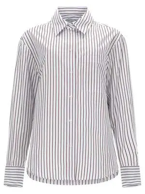 Loulou De Saison Striped Cotton Shirt - Multicolour
