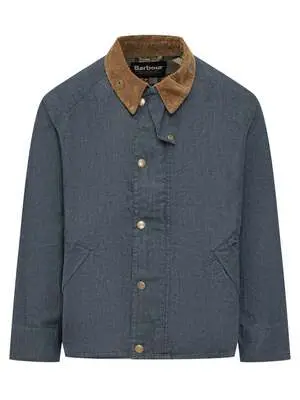 Barbour Transport Jacket With Corduroy Collar