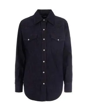 A.p.c. Organic Cotton Shirt - Indigo
