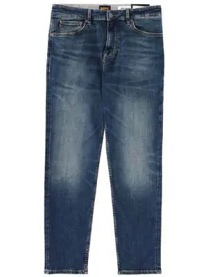 BOSS Slim-fit Jeans With Faded Finish - Blue