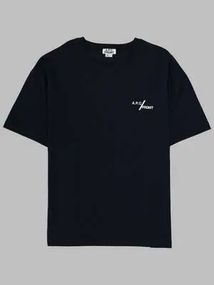 A.p.c. Classic Logo T-shirt For - Black