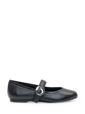 Coperni Ballerina Mary Jane Flats - Black