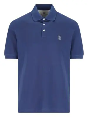Brunello Cucinelli Short Sleeve Polo Shirt
