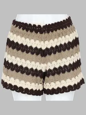 MC2 SAINT BARTH Mini Cotton Shorts - Beige