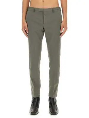 PT TORINO Slim Fit Trousers - Green