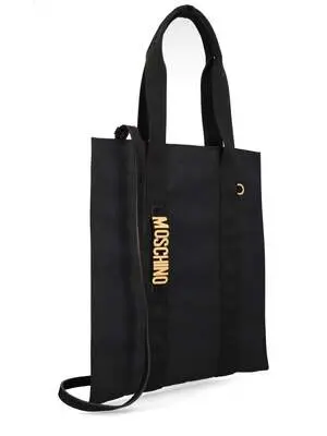 Moschino Detail Tote Bag - Black