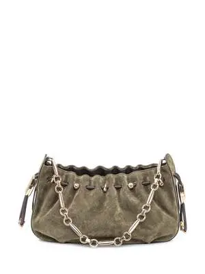 Zimmermann Suede Mini Clutch Bag - Olive