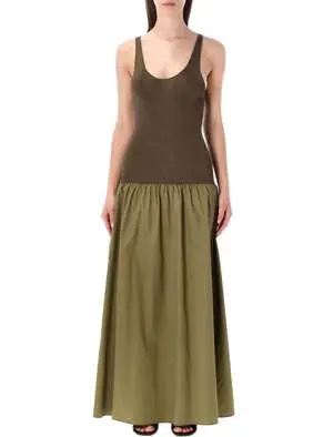 THE FRANKIE SHOP Gathered Maxi Skirt