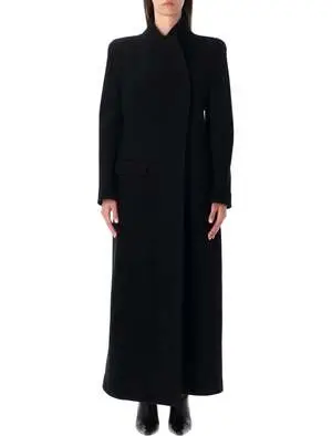 TOM FORD Long Tailored Wool Jacket - Black