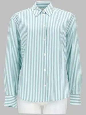 MC2 SAINT BARTH Striped Button-front Shirt - Green