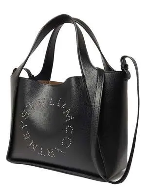 Stella McCartney Logo Crossbody Tote Bag - Black