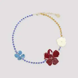 Marni Flower-embellishment Chain Necklace