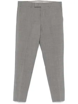 PT TORINO Rebel Fit Wool Trousers With Button And Hook Closure