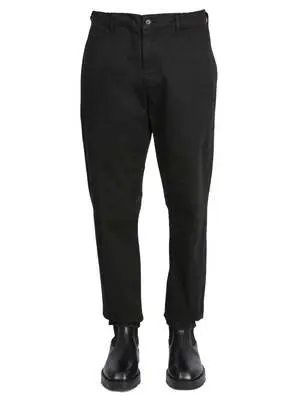 Aspesi Classic Chino Trousers For - Black