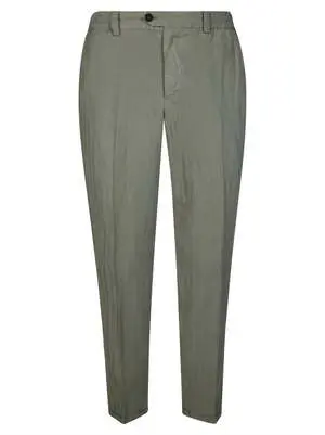 PTO1 Elastic Waist Carrot Fit Trousers Ss26 Collection - Verde