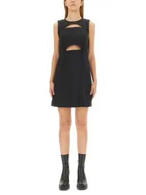 Michael Kors Cut Out Slim Fit Mini Dress