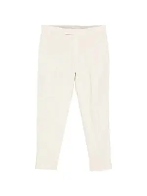 PT TORINO Rebel Fit Cotton Blend Trousers - Bianco