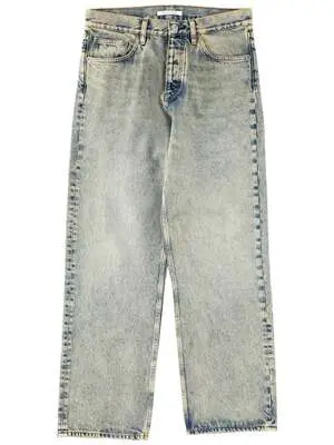 SUNFLOWER Straight Leg Trousers - Denim