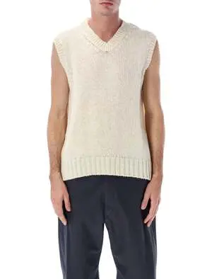 Howlin' Cosmic Spiele V-neck Slipover - Beige