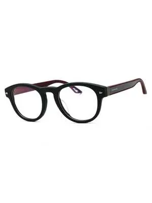 Chopard Round Eyeglasses For Eye - 703k - Matt Black