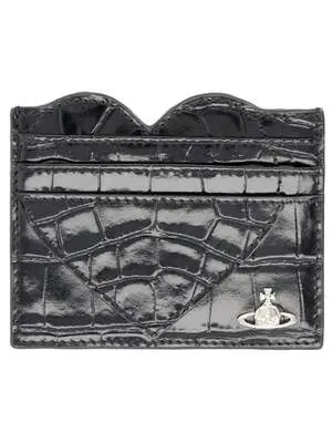 VIVIENNE WESTWOOD Elegant Leather Wallet For Ss26 Collection