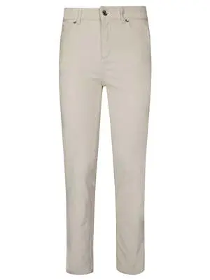 LIUJO Mini Velvet Striped Jeans