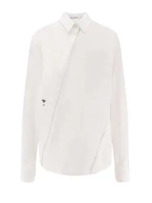 Dior Elegant Cotton Shirt For Fw25 Collection - White