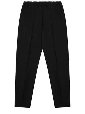 NINE:INTHE:MORNING High Waist Cotton Blend Trousers - Black