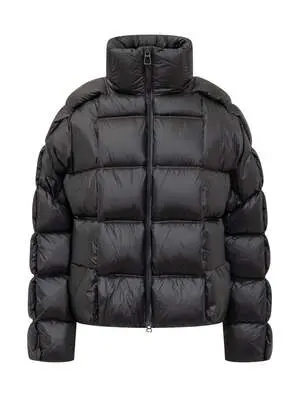 RAXXY RAXXY Quilted Puffer Jacket With Stand Collar Black