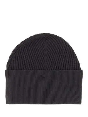 Studio Nicholson Mikkel Cotton Beanie - Blue