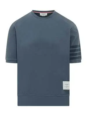 Thom Browne Classic Fit T-shirt - Navy