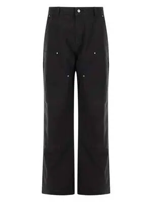 REPRESENT Wide-leg Carpenter Pants - Black