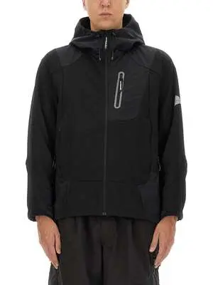 AND WANDER Hooded Jacket - Black